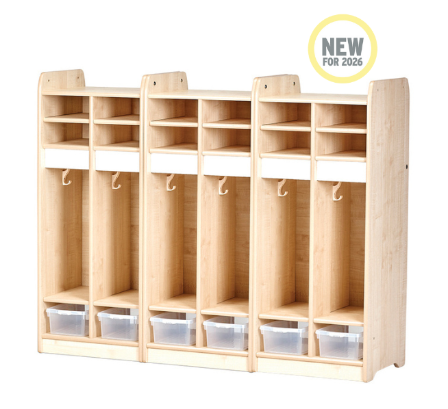 Toddler Cubby (6 child)